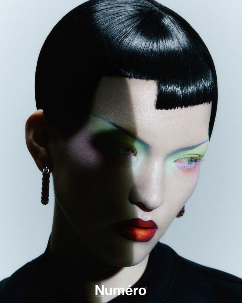 Johannes Itten’s Palette: A Beauty Homage (Numéro Switzerland)