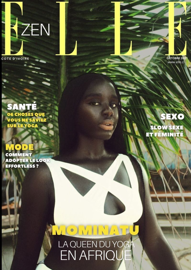 Elle Côte d'Ivoire October 2021 Cover (Various Covers)