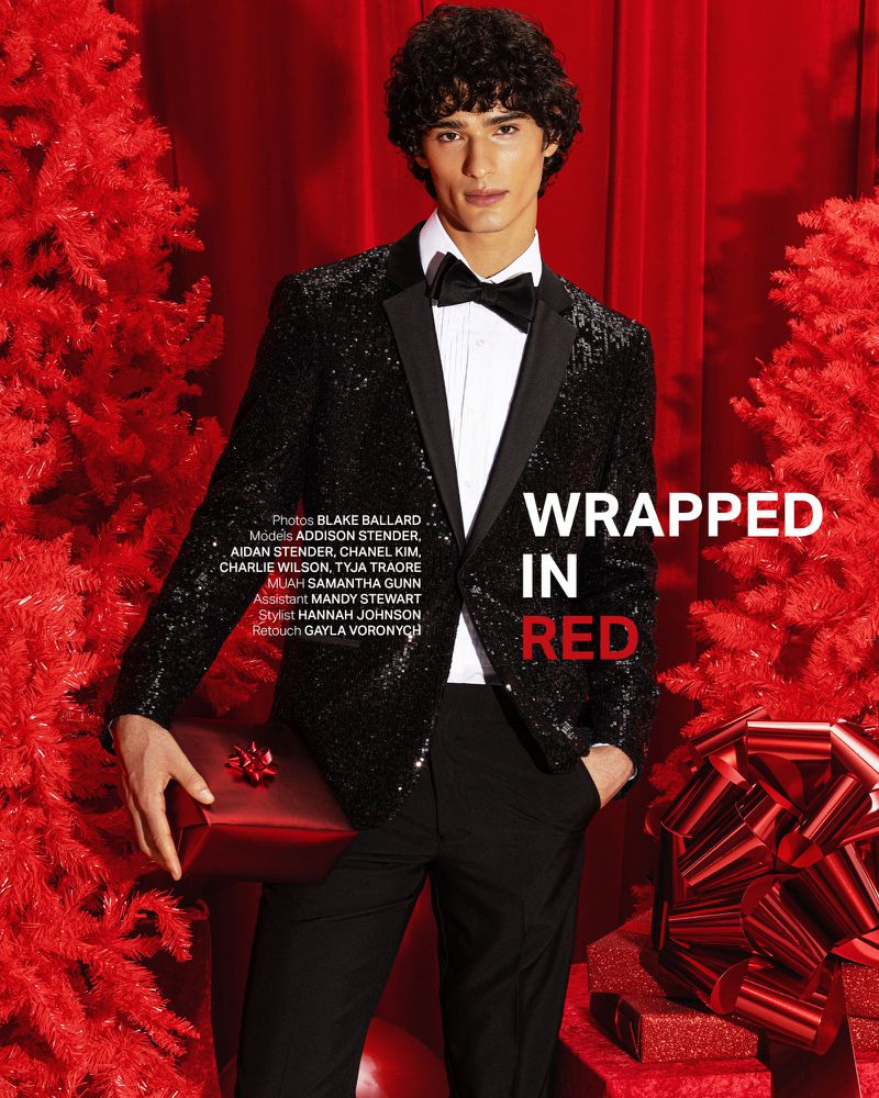 WRAPPED IN RED for The Narrative (Various Editorials)
