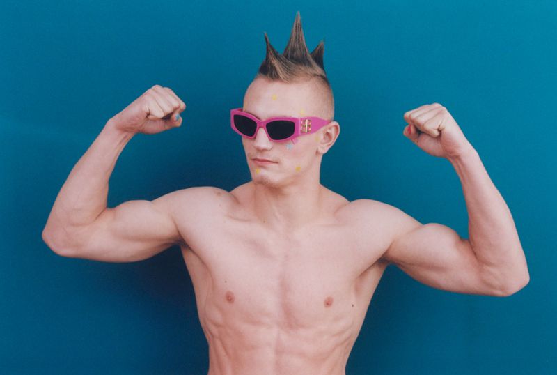 BALENCIAGA SPECIAL EYEWEAR BOSSY STYLES (ODDA Magazine)