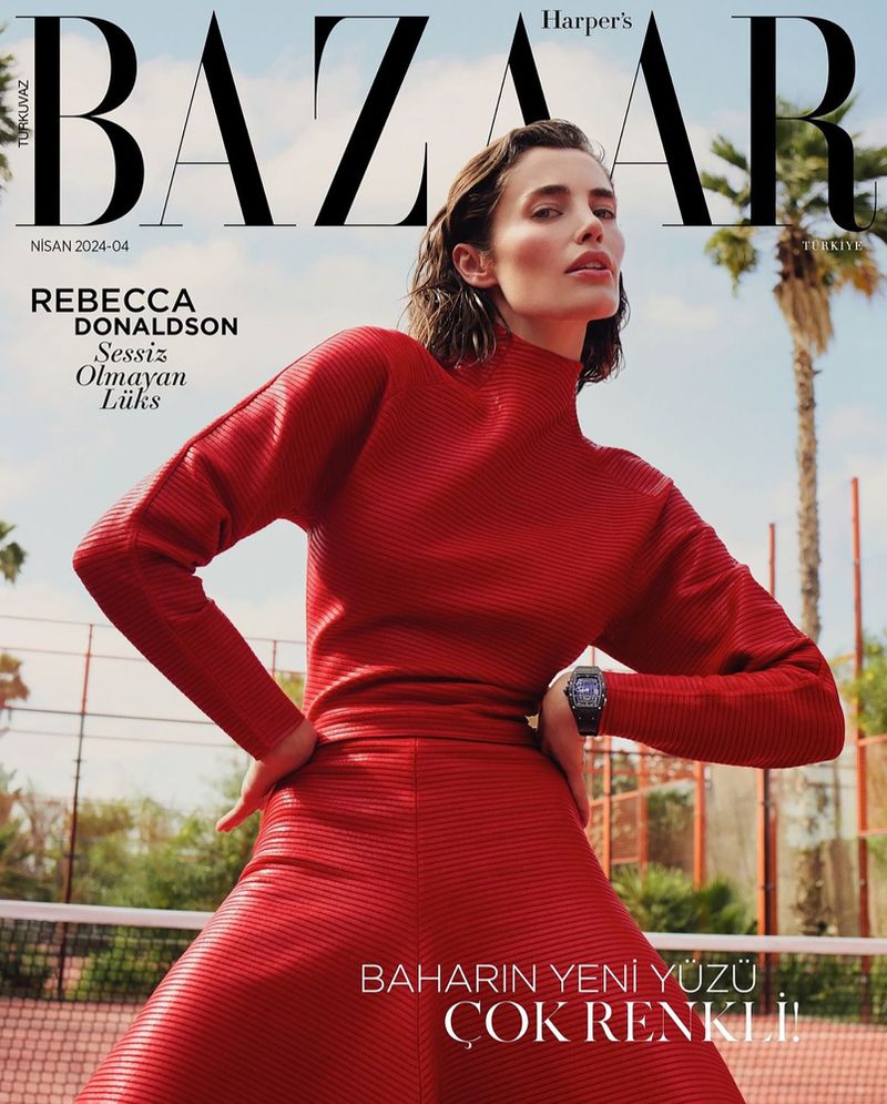 Harper's Bazaar Turkey April 2024 Cover (Harper's Bazaar Turkey)