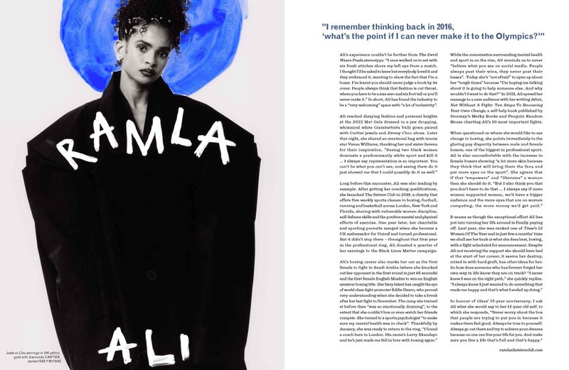 Change Maker: Ramla Ali (Glass Magazine)