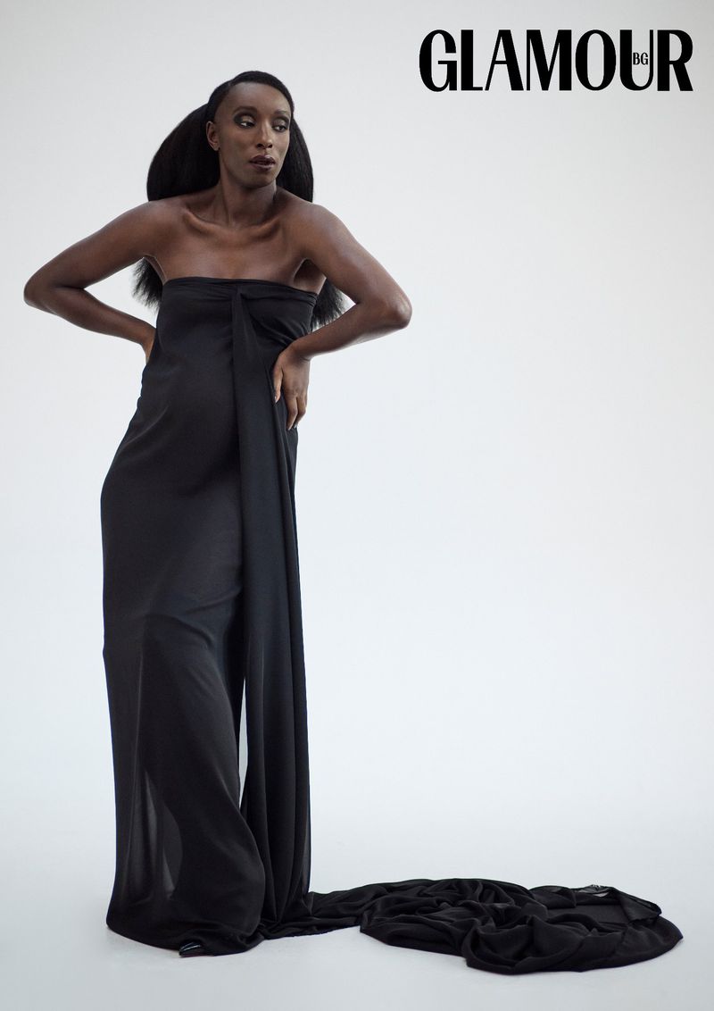 Eunice Olumide Photographer Chris Davis (Glamour Bulgaria)