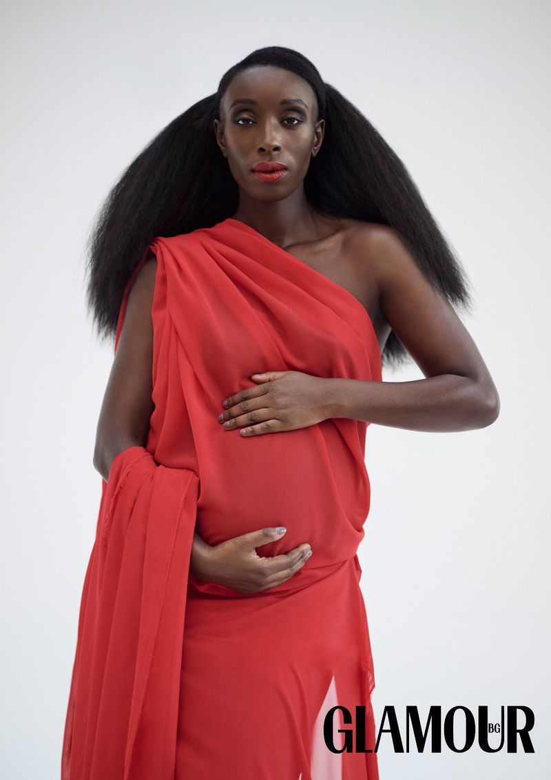 Eunice Olumide Photographer Chris Davis (Glamour Bulgaria)