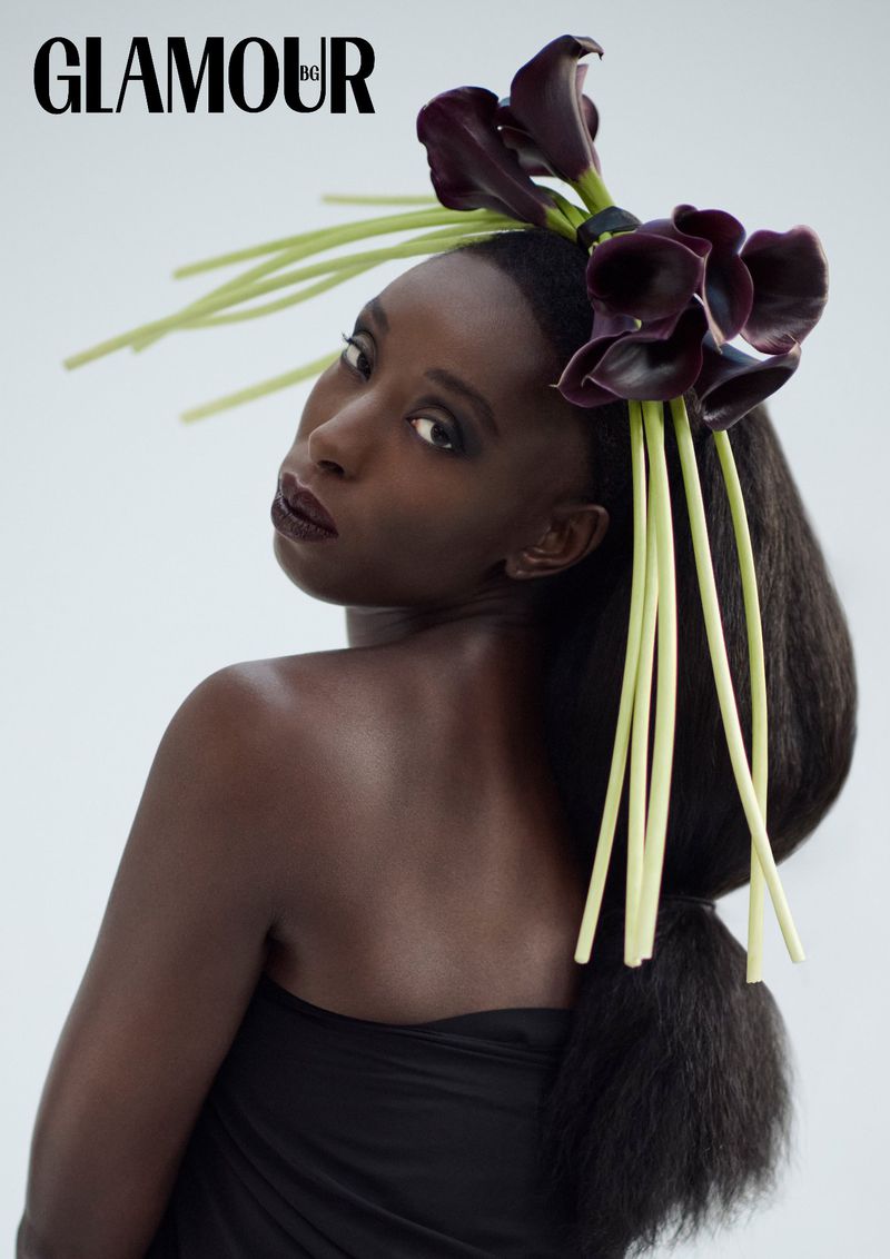 Eunice Olumide Photographer Chris Davis (Glamour Bulgaria)
