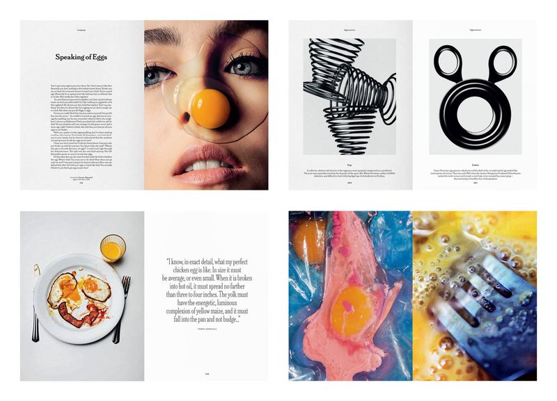 The Gourmand Egg (Various Editorials)