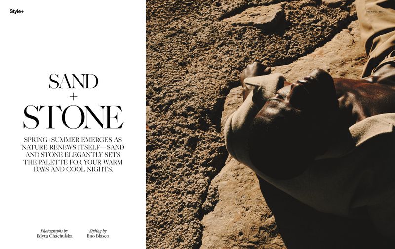 Sand + Stone (The Perfect Man Magazine)