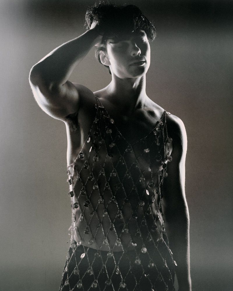 One in a Million: Jacob Rott for Rabanne (Vogue Germany)