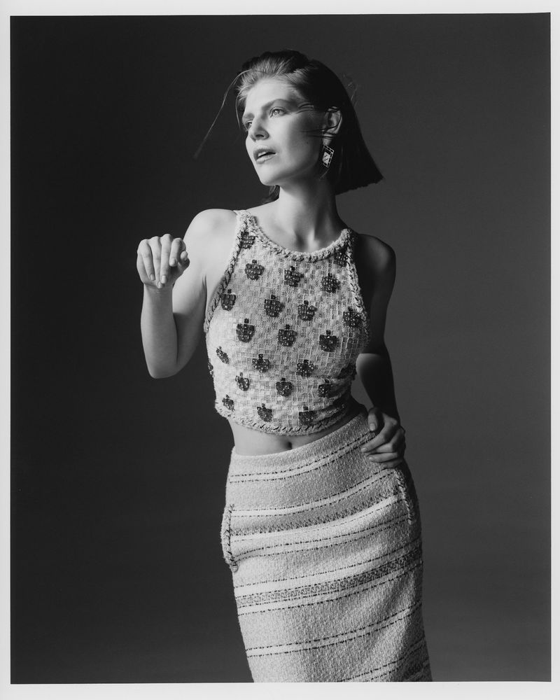 Elle Poland February 2024 / Chanel Special with Ola Rudnicka (Elle Poland)