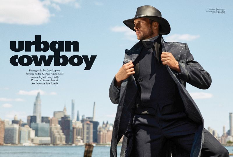 Urban cowboy (Harper's Bazaar Thailand Men)