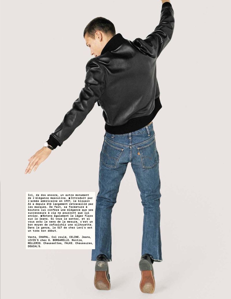 Le cuir noir (L'Etiquette Magazine)