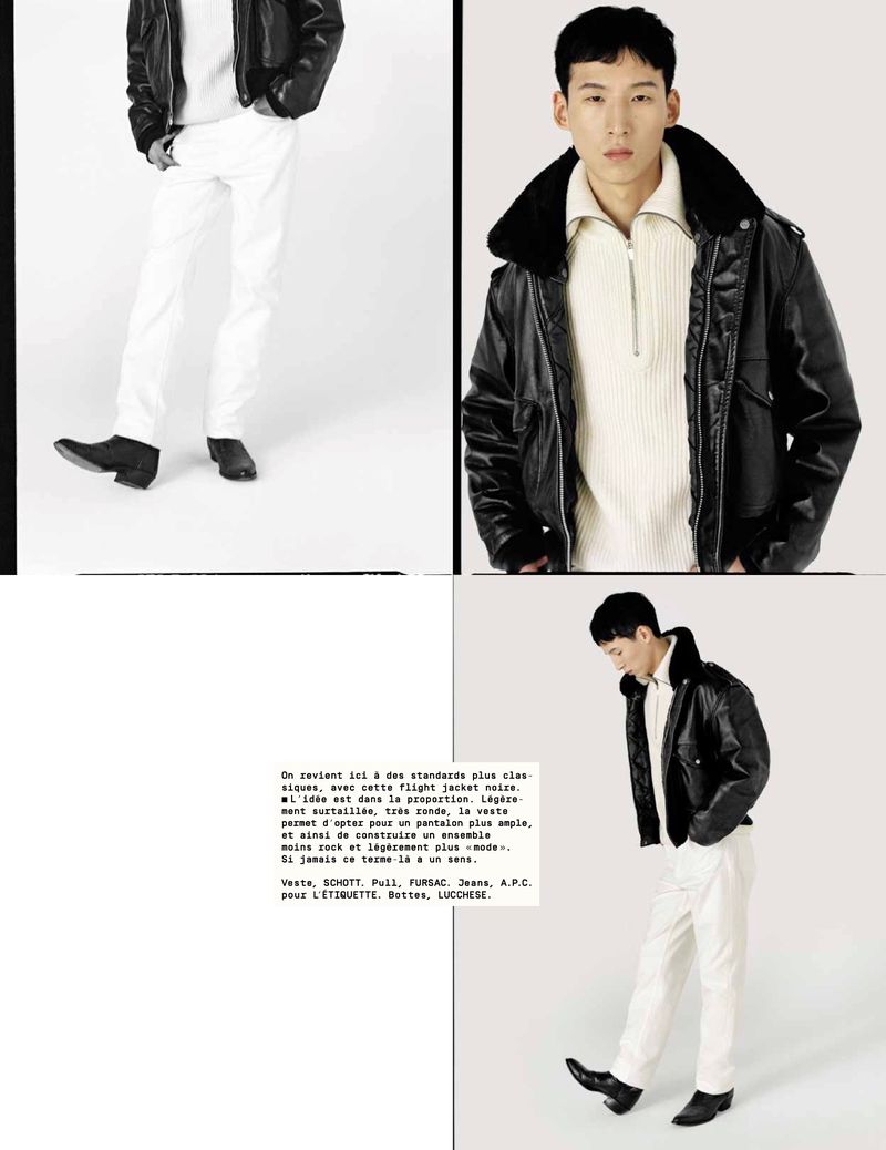 Le cuir noir (L'Etiquette Magazine)