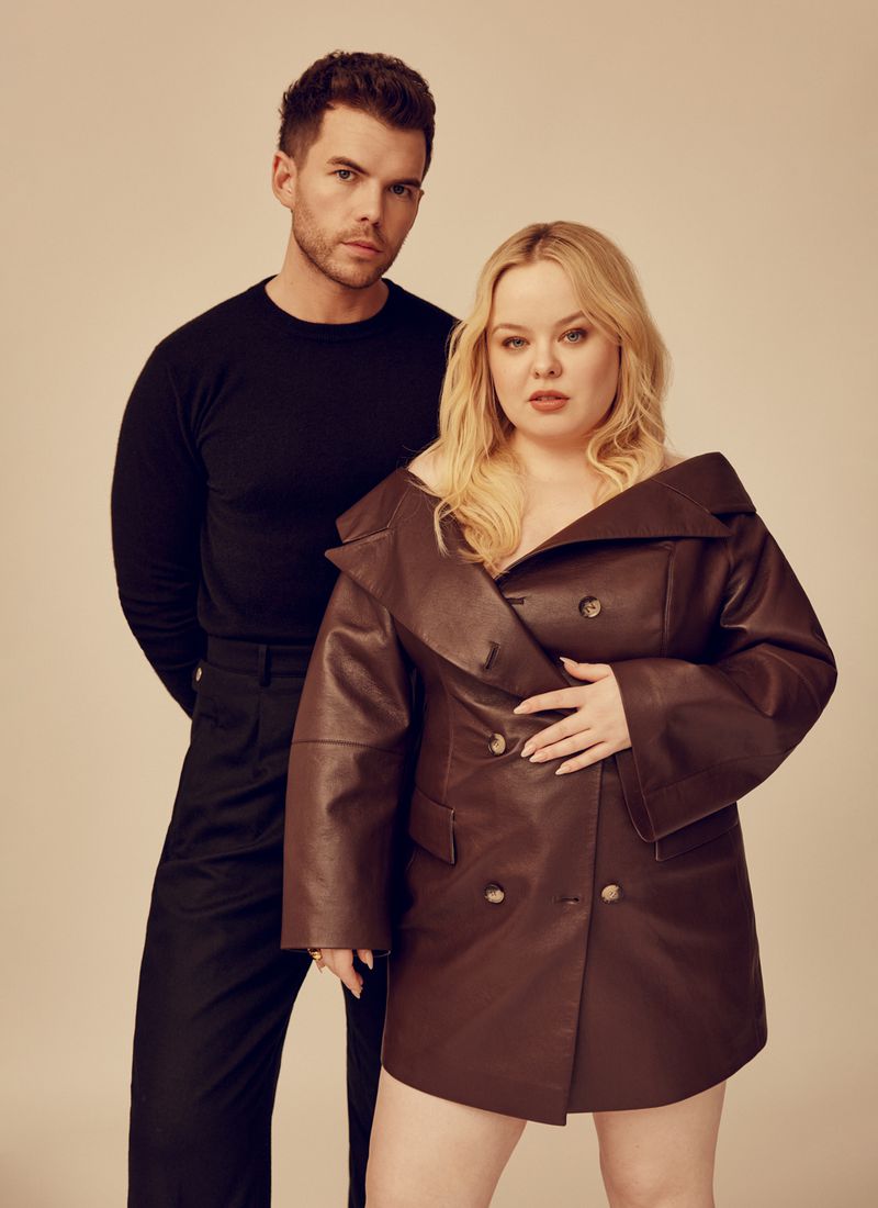 Nicola Coughlan and Luke Newton (The Washington Post)