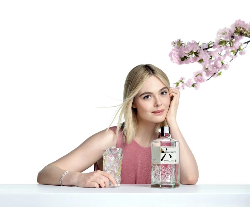 ELLE FANNING - ROKU GIN CAMPAIGN (Various Campaigns)