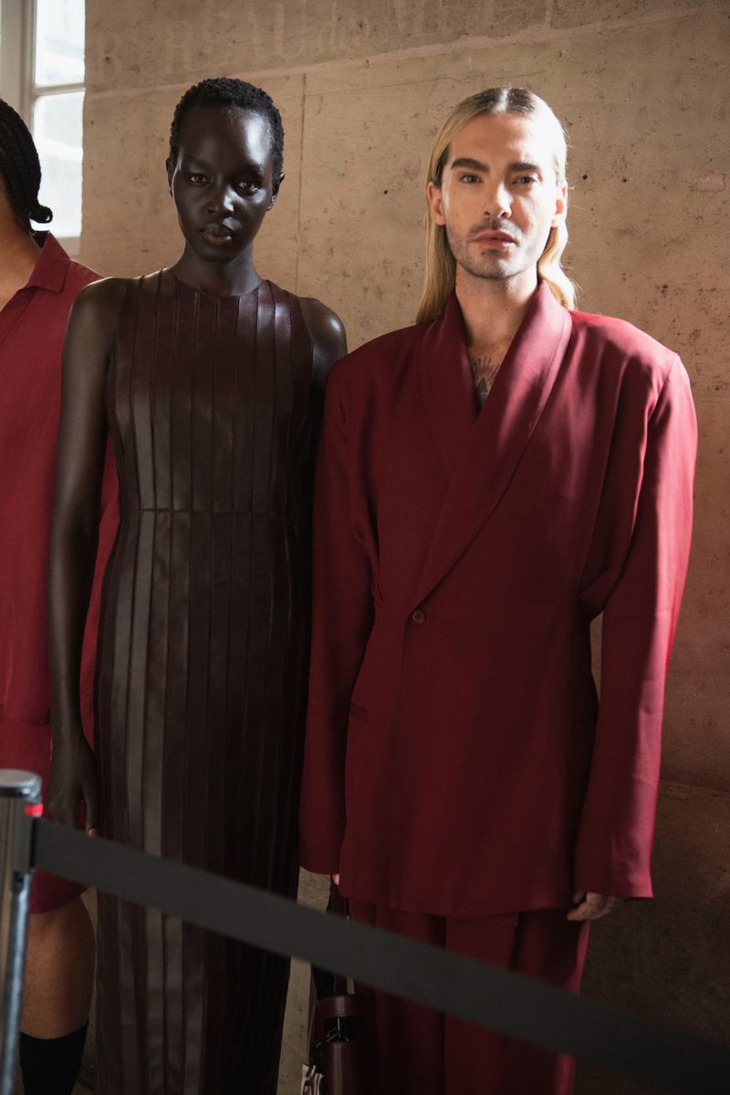 LGN Louis Gabriel Nouchi S/S 25 Backstages (LGN Louis Gabriel Nouchi )