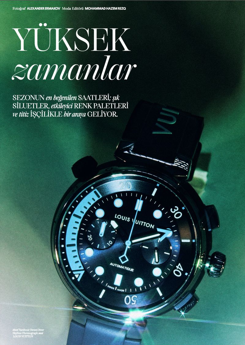 Yuksek zamanlar (Vogue Turkey)