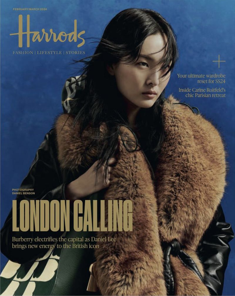 Harrods Man February/March 2024 Cover (Harrods)