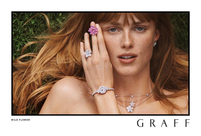 Graff Wild Flower Jewelry 2024 Campaign (Graff)