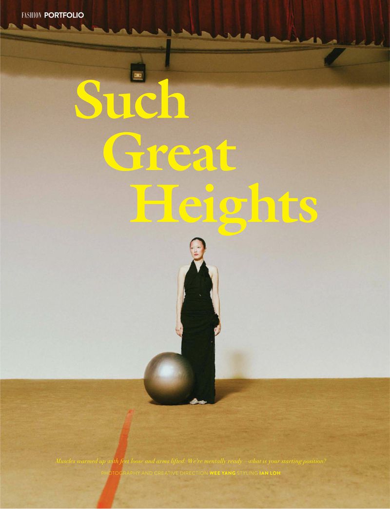Such Great Heights by Wee Yang (Grazia Malaysia)
