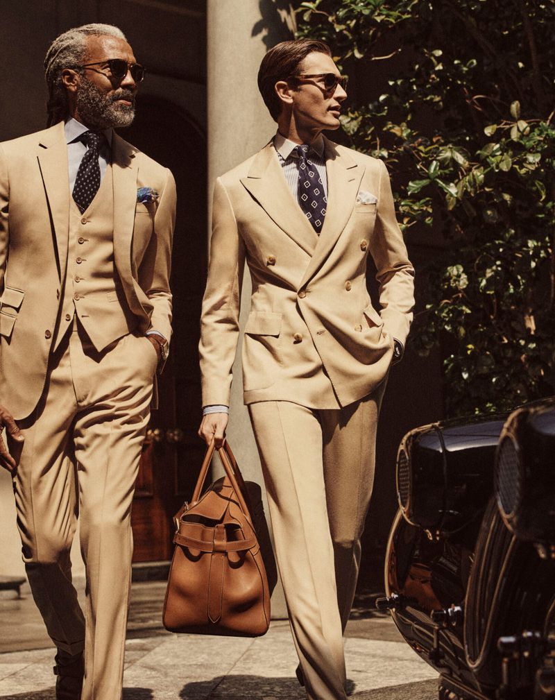 Ralph Lauren Purple Label S/S 2024 Campaign (Ralph Lauren)