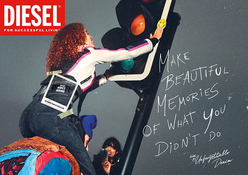 Diesel UNFORGETTABLE Denim FW20 Campaign (Diesel)