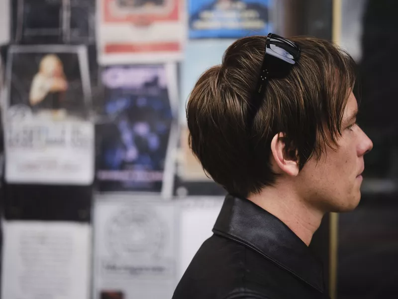 Sid Simons Crowd Surfs in Celine (Paper Magazine)