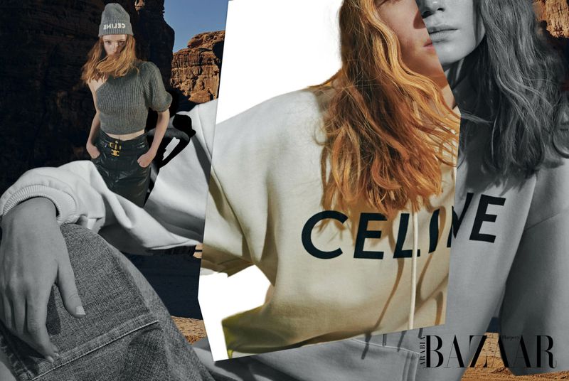 Once More, Celine’s Hedi Slimane Makes Timeless Codes Cool Again (Harper's Bazaar Arabia)