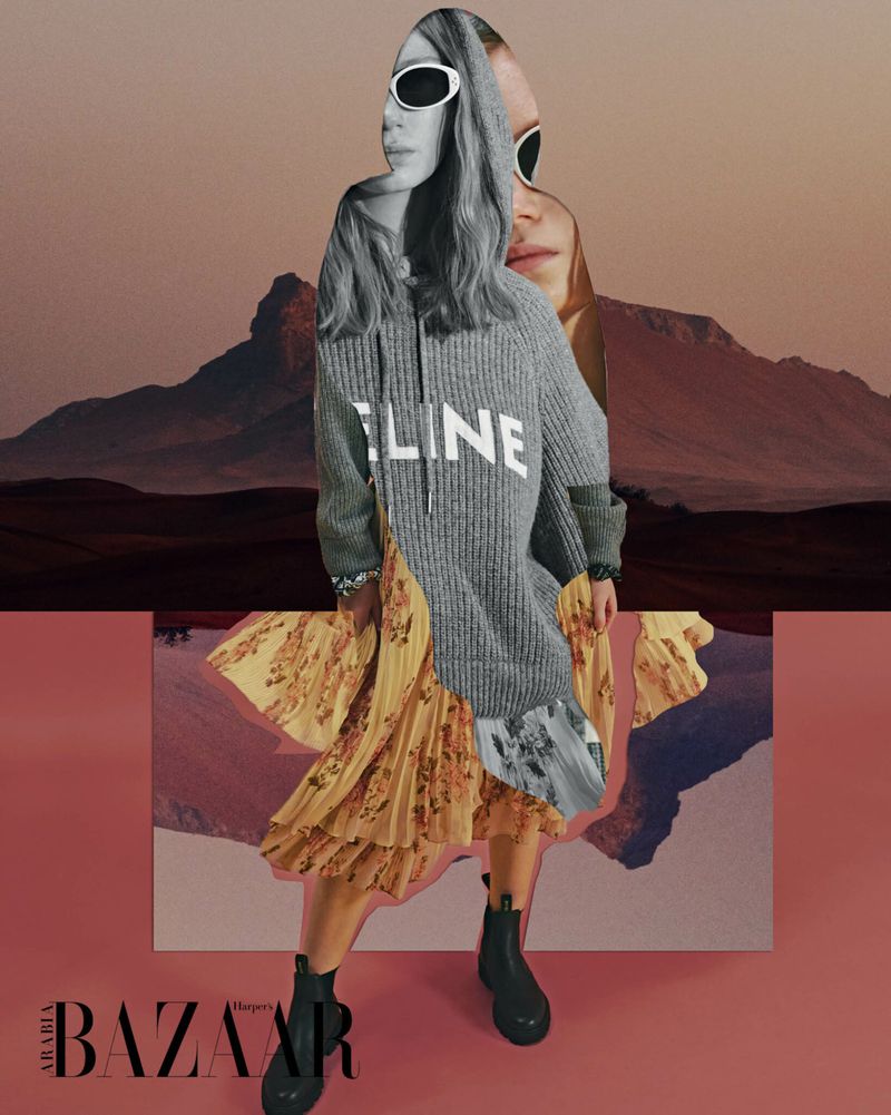 Once More, Celine’s Hedi Slimane Makes Timeless Codes Cool Again (Harper's Bazaar Arabia)