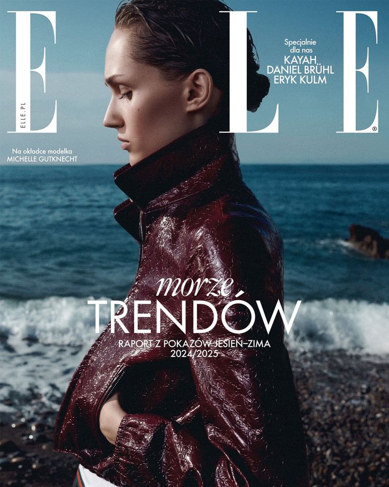 Elle Poland September 2024 Covers (Elle Poland)