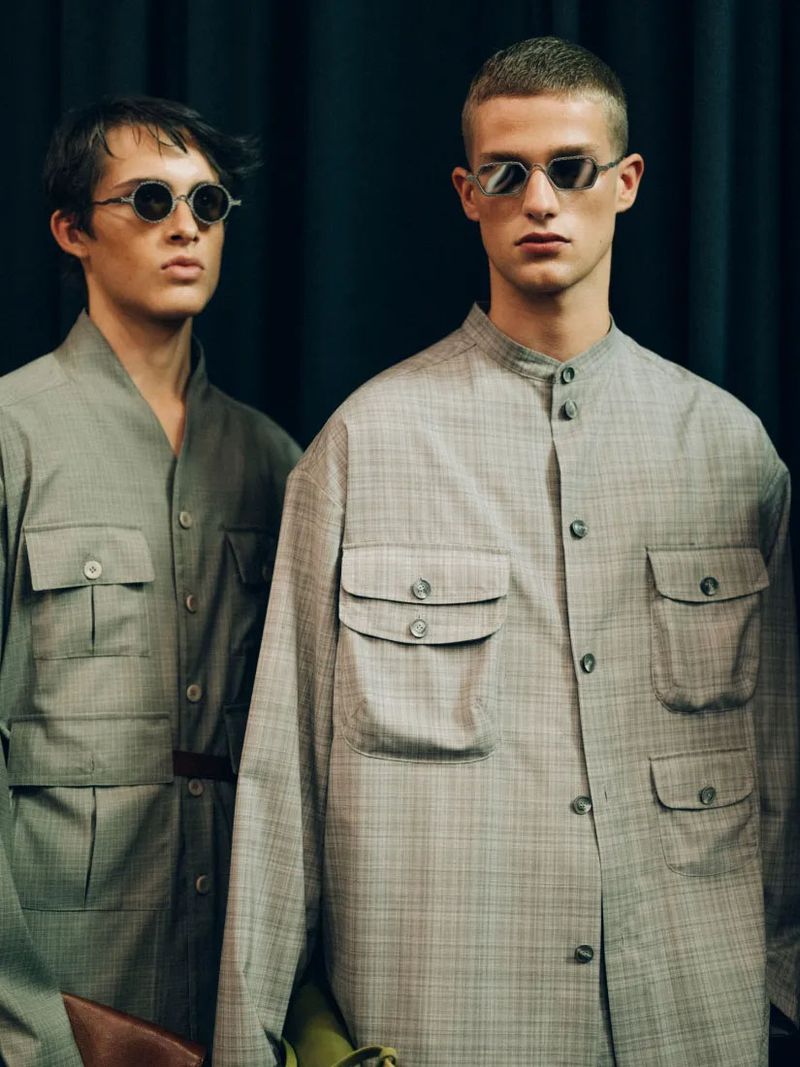 EMPORIO ARMANI, S/S 2025, MFW (Purple Magazine)