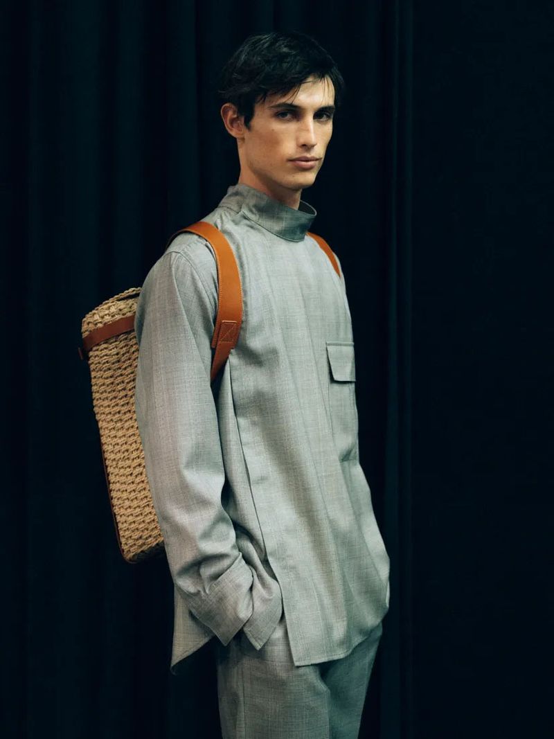 EMPORIO ARMANI, S/S 2025, MFW (Purple Magazine)