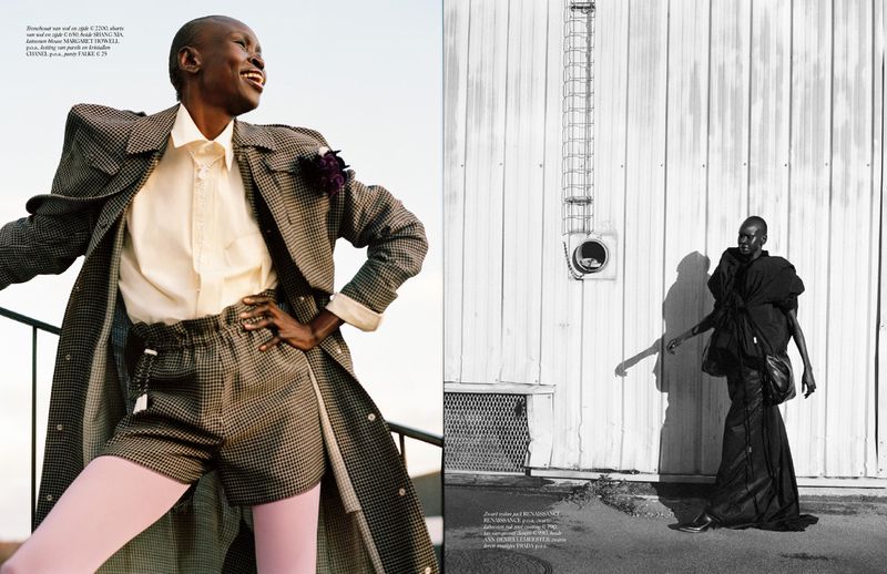 Alek Wek (Vogue Netherlands)