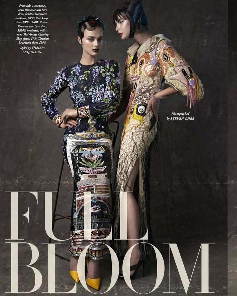 "Full Bloom" by photographer Steven Chee (Harper's Bazaar Australia)