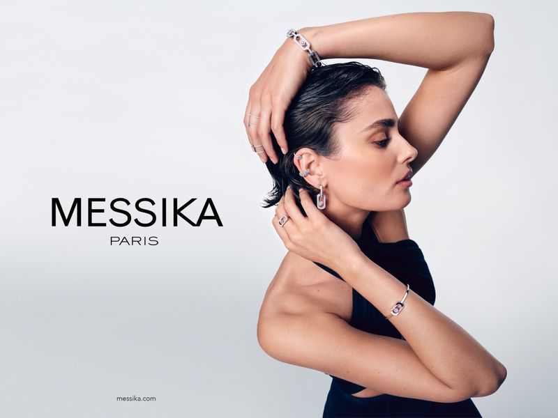 Taylor Hill x So Move Campaign 2024 (Messika)