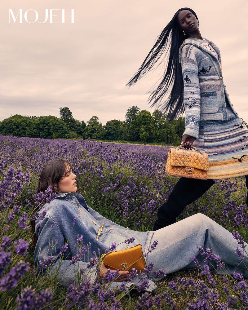 MOJEH Takes Chanel AW24 To A Field Of Dreams (Mojeh Magazine)