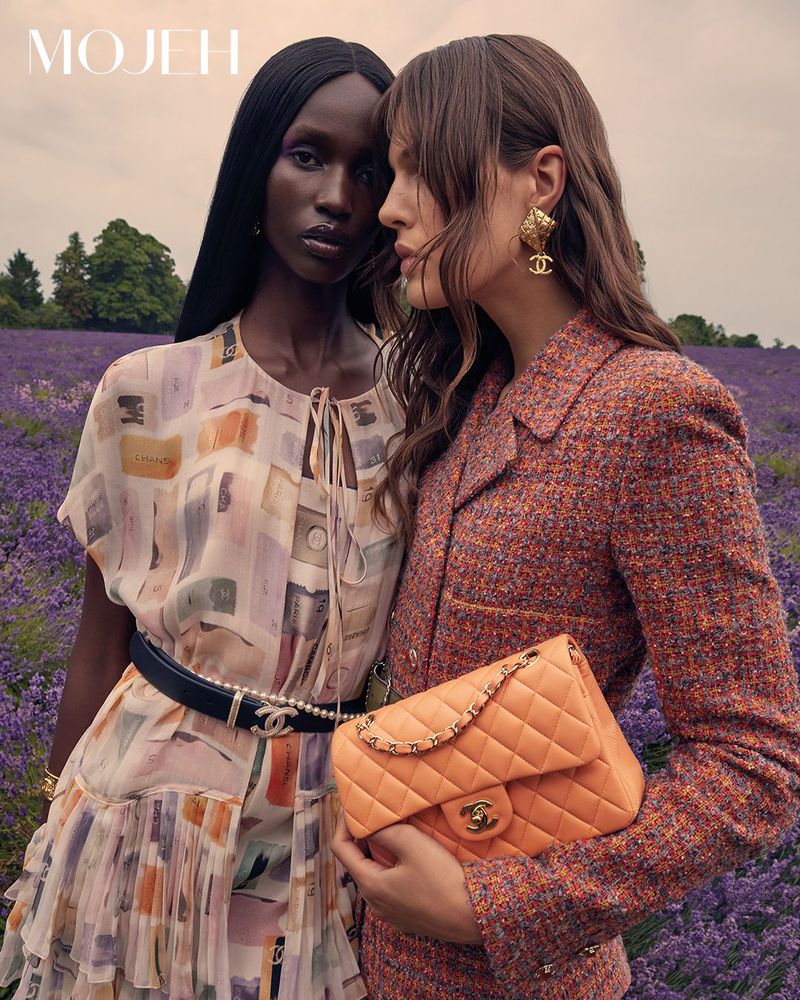 MOJEH Takes Chanel AW24 To A Field Of Dreams (Mojeh Magazine)