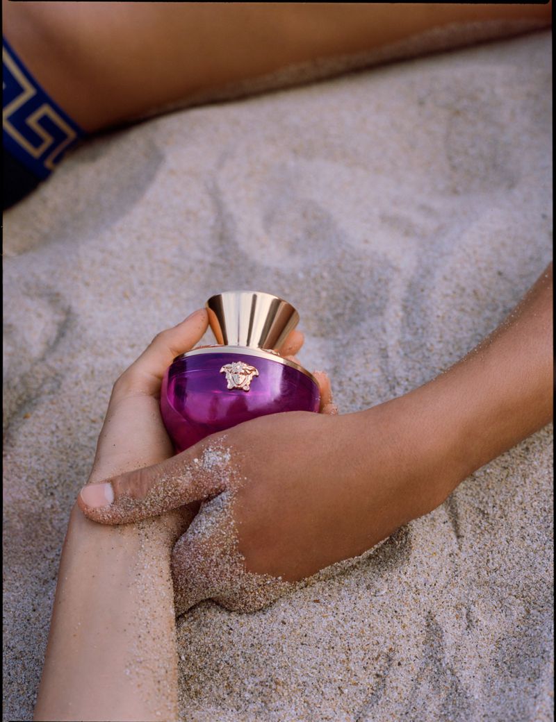 Versace Dylan Purple Fragrance 2022 Campaign (Versace)