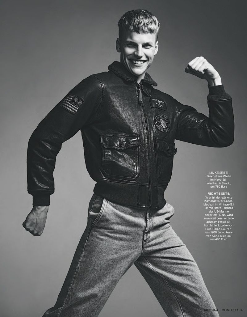 AYE, AYE, KÄPT’N! (Monsieur Magazin Germany)