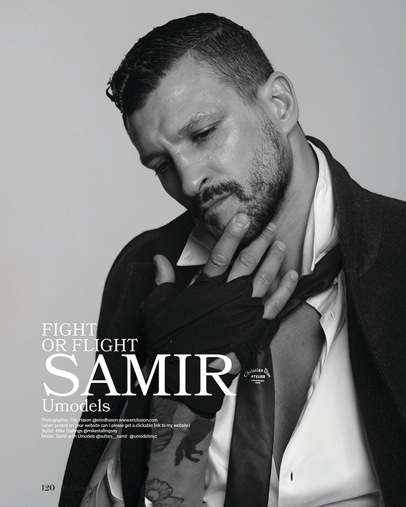 In Black Magazine: Fight or Flight Samir (Various Editorials)