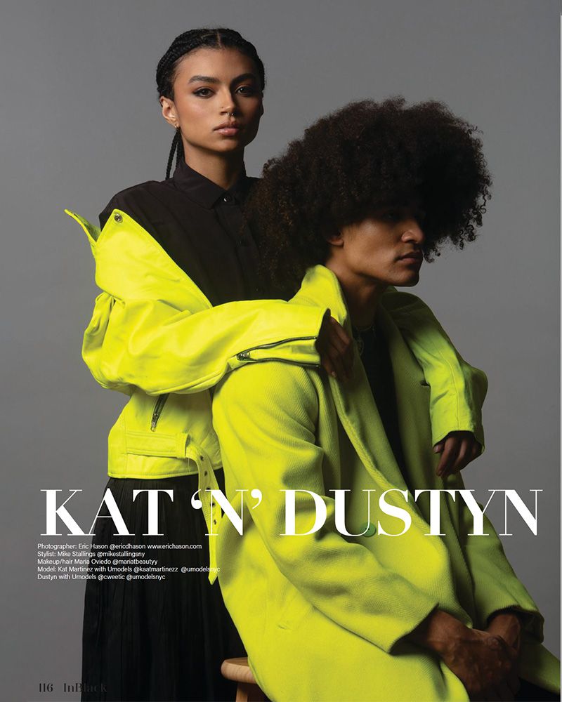 In Black Magazine: Kat "N" Dustyn (Various Editorials)
