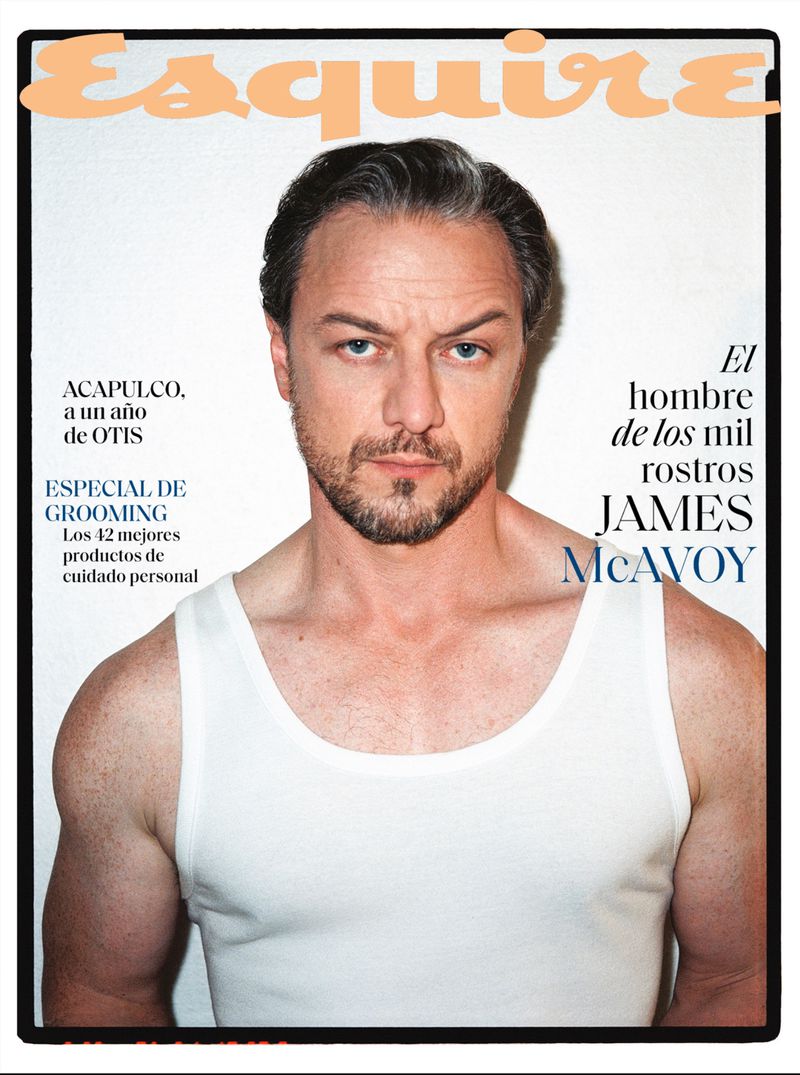 Esquire Mexico October 2024 Covers - JAMES MCAVOY (Esquire Mexico)