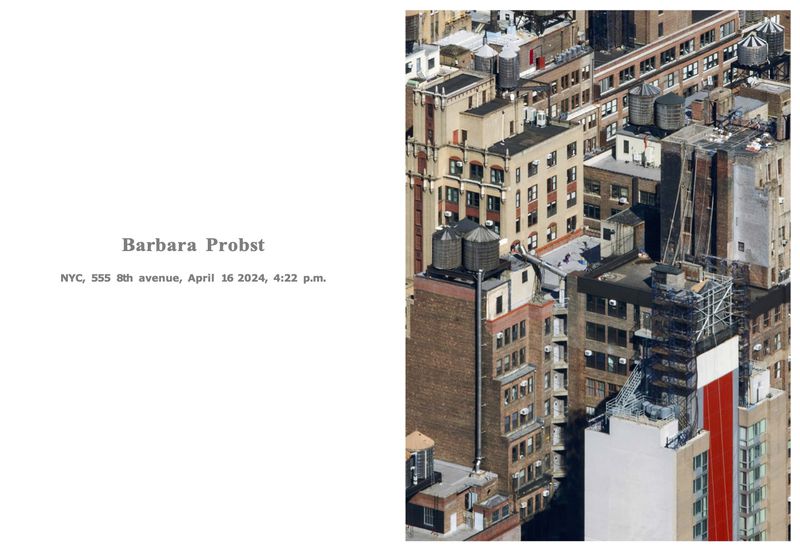 STUDIO MAGAZINE ISSUE NR. 8 - Barbara Probst NYC 555 8th Avenue April ...