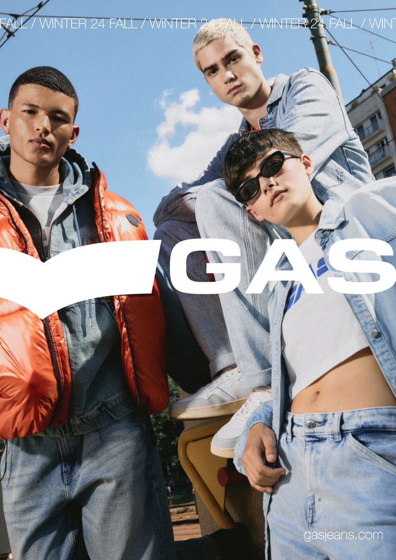 Gas Jeans F/W 2024 Campaign (Gas Jeans)