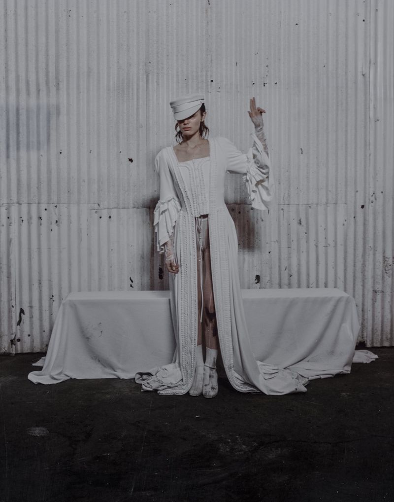 Trois couleurs: Blanc. Vogue Adria Winter 2025 (Vogue Adria)