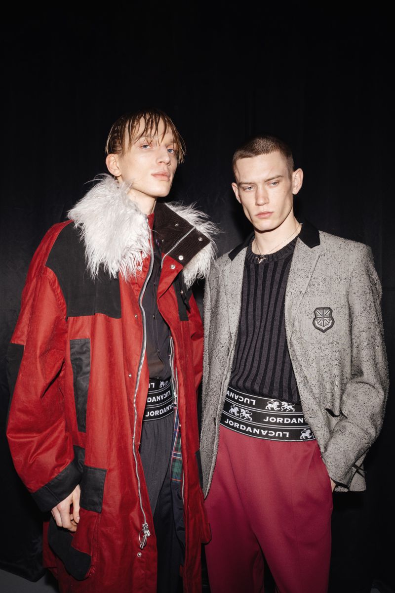 Jordanluca F/W 25 Show backstage (The Pink Prince)