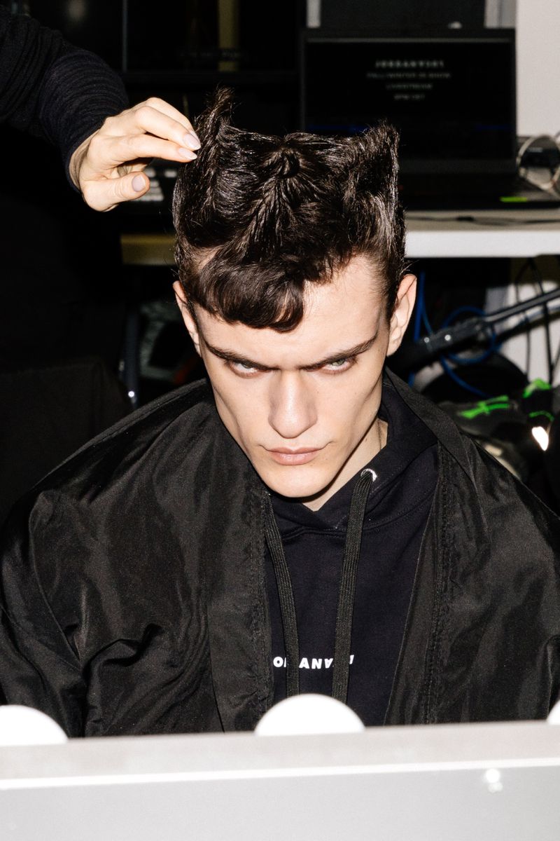 Jordanluca F/W 25 Show backstage (The Pink Prince)