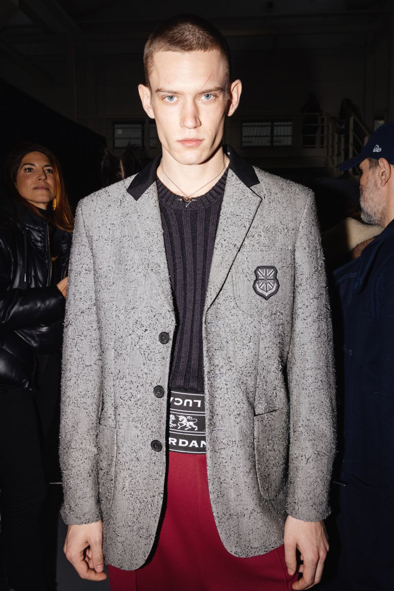 Jordanluca F/W 25 Show backstage (The Pink Prince)