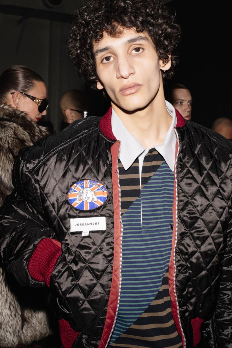 Jordanluca F/W 25 Show backstage (The Pink Prince)