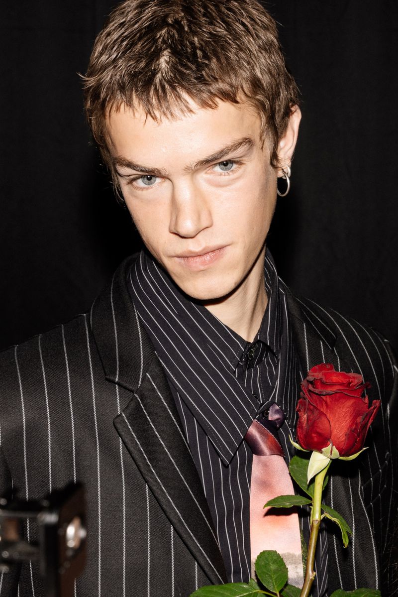 Jordanluca F/W 25 Show backstage (The Pink Prince)