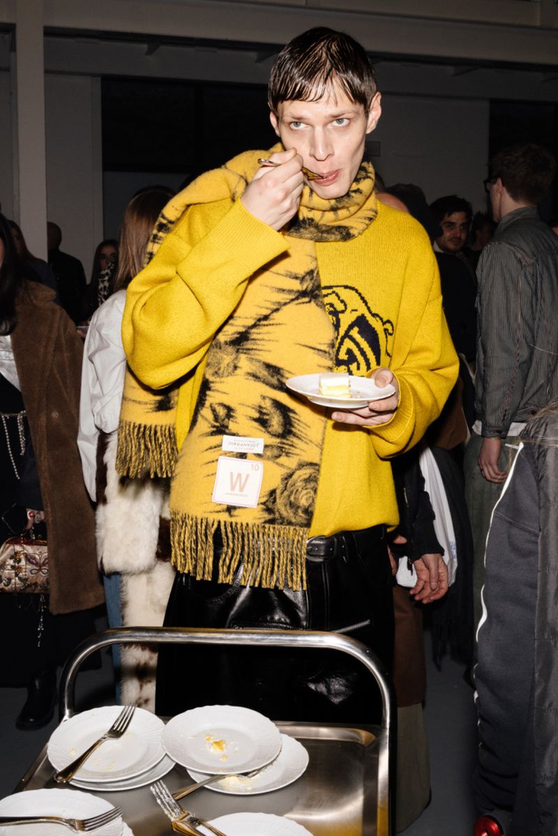 Jordanluca F/W 25 Show backstage (The Pink Prince)